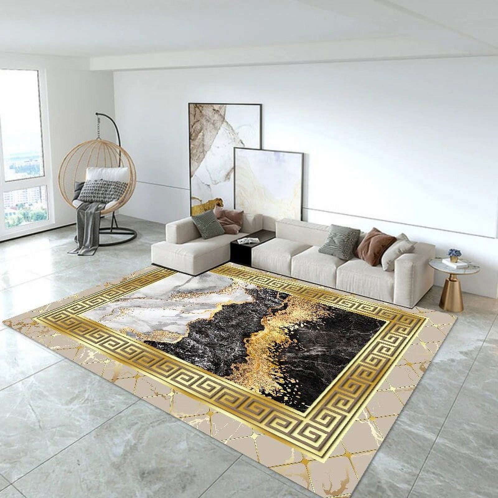 Large Carpet Nordic Large Living Room Carpets Luxury ration Home Sofa ...