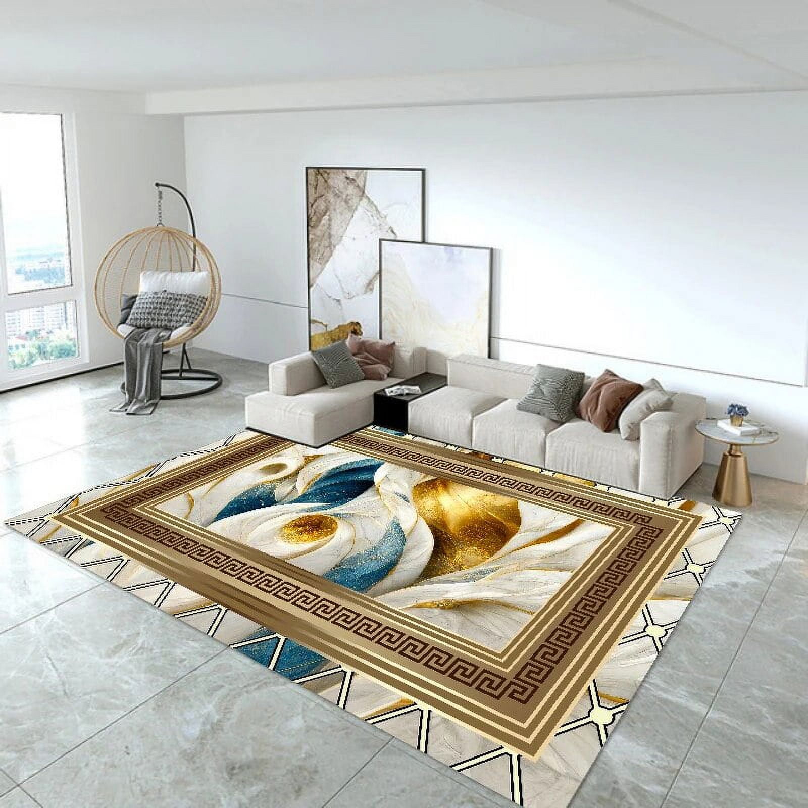 Large Carpet Nordic Large Living Room Carpets Luxury ration Home Sofa ...