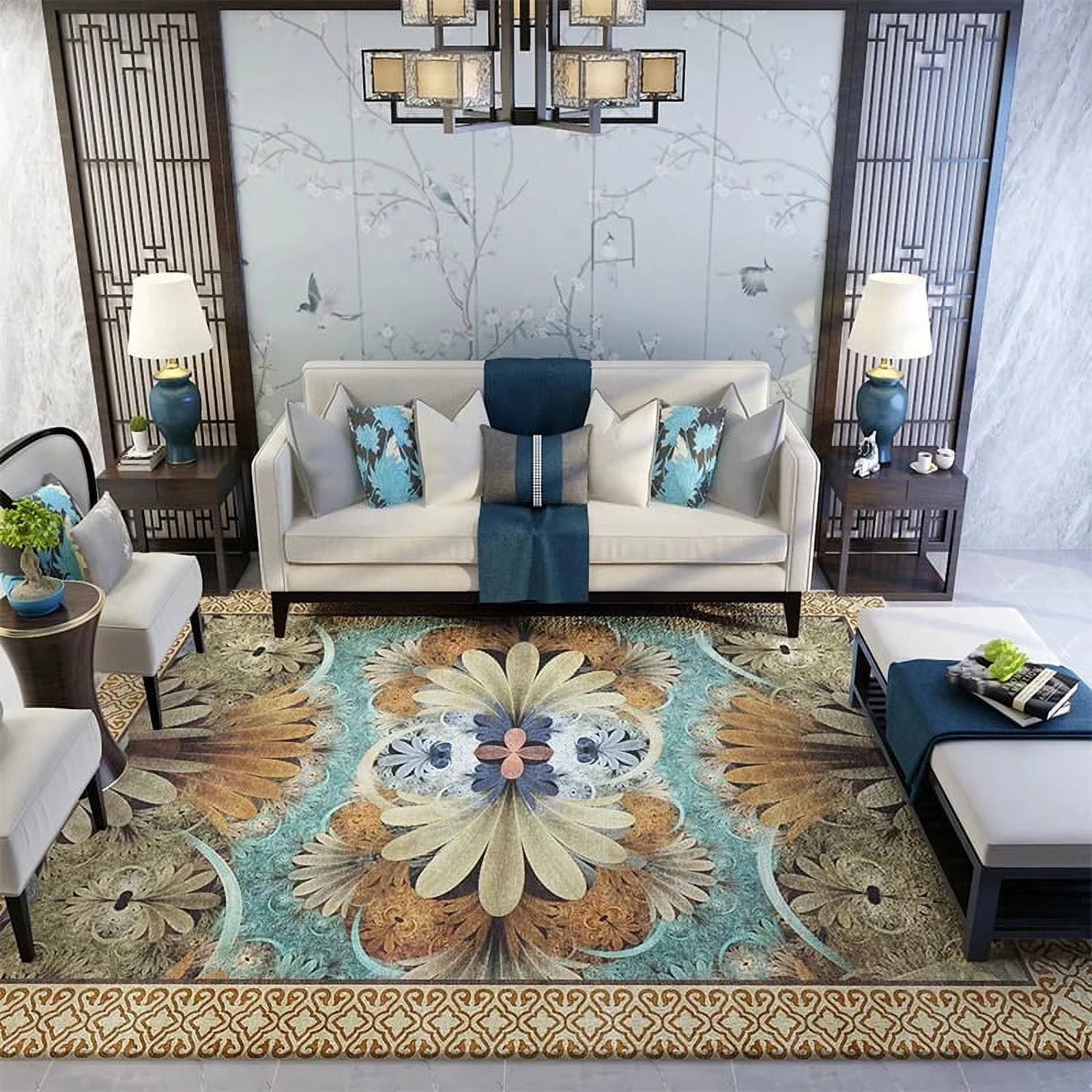 Large Carpet Persian Retro Style Carpet ration Living Room Big Size ...