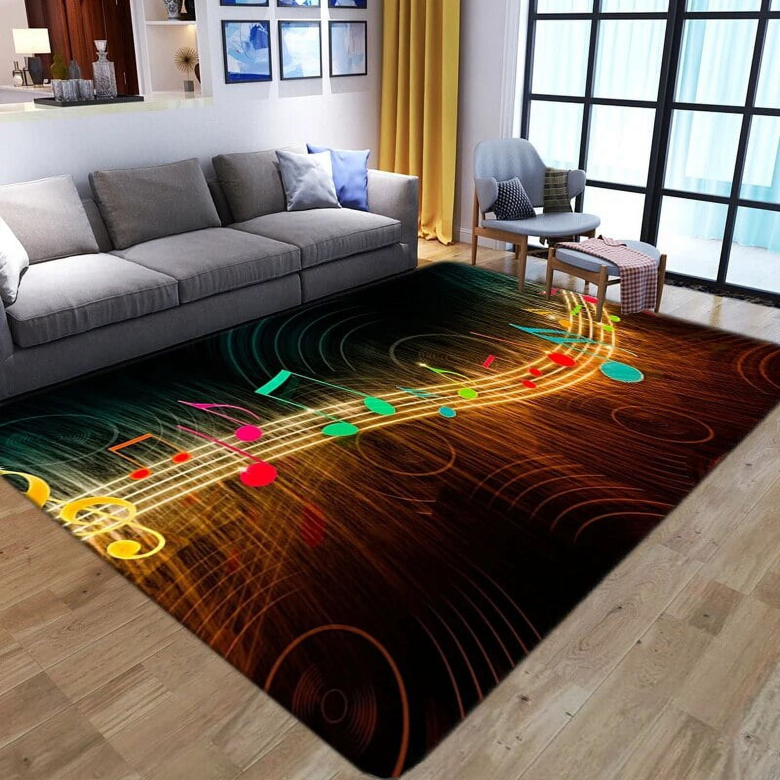 Large Carpet Psychedelic Smoke 3D Printing Carpet Bedroom Play Mat Sofa ...