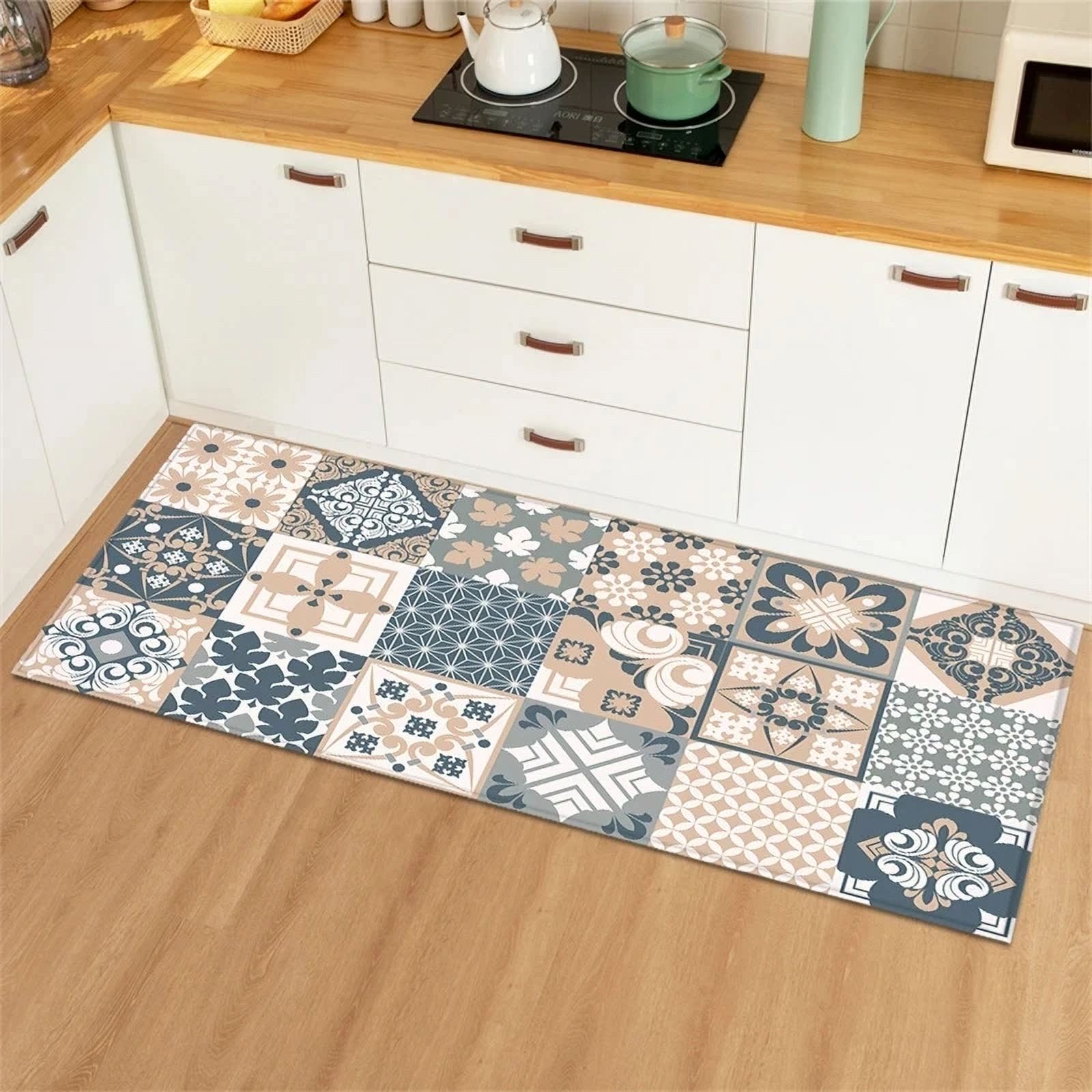 Large Carpet Retro Posmian style geometric decorative carpet bedroom ...