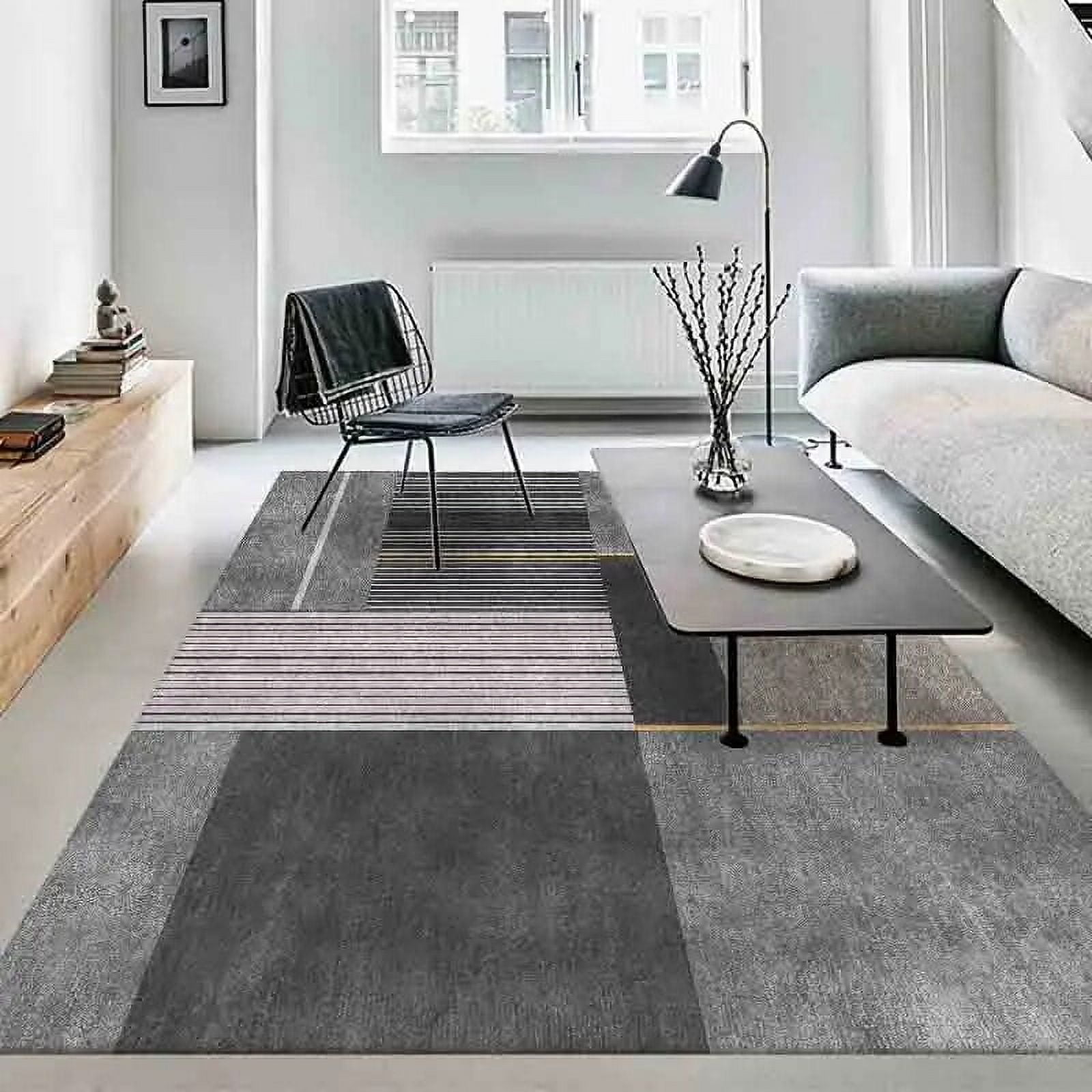 Large Carpet Simple Lines Light Luxury Carpets for Home Living Room ...