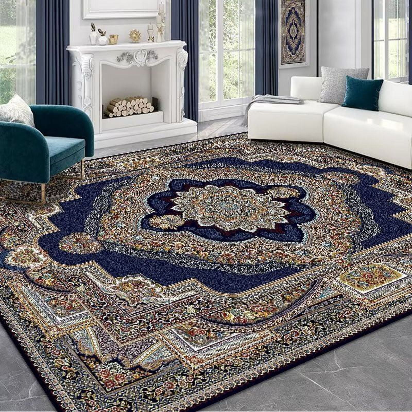 Large Carpet Vintage Persian Red Carpet Living Room High-end Luxury ...