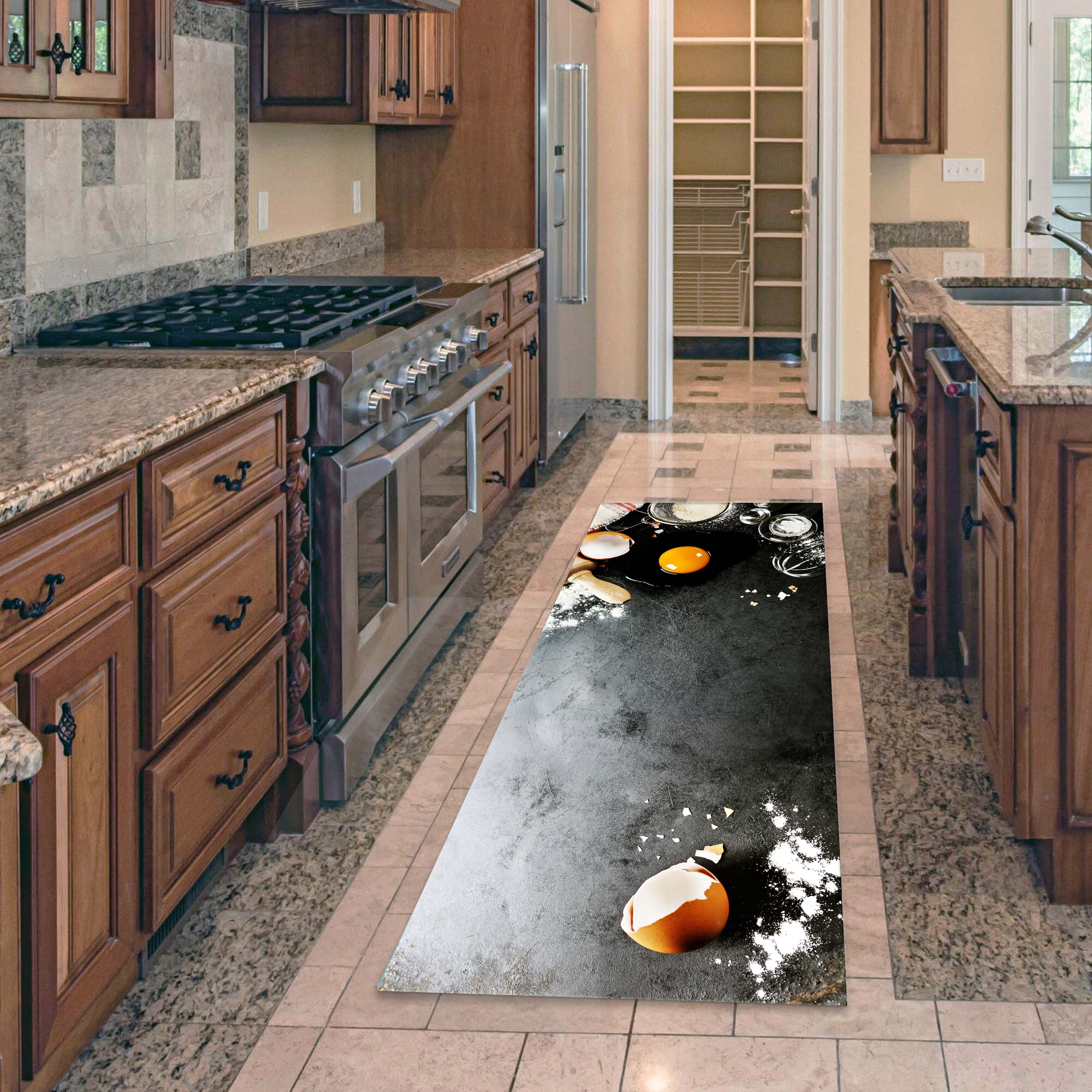 Large Carpet Wood grain wood kitchen rug anti slip mat home decor rugs ...