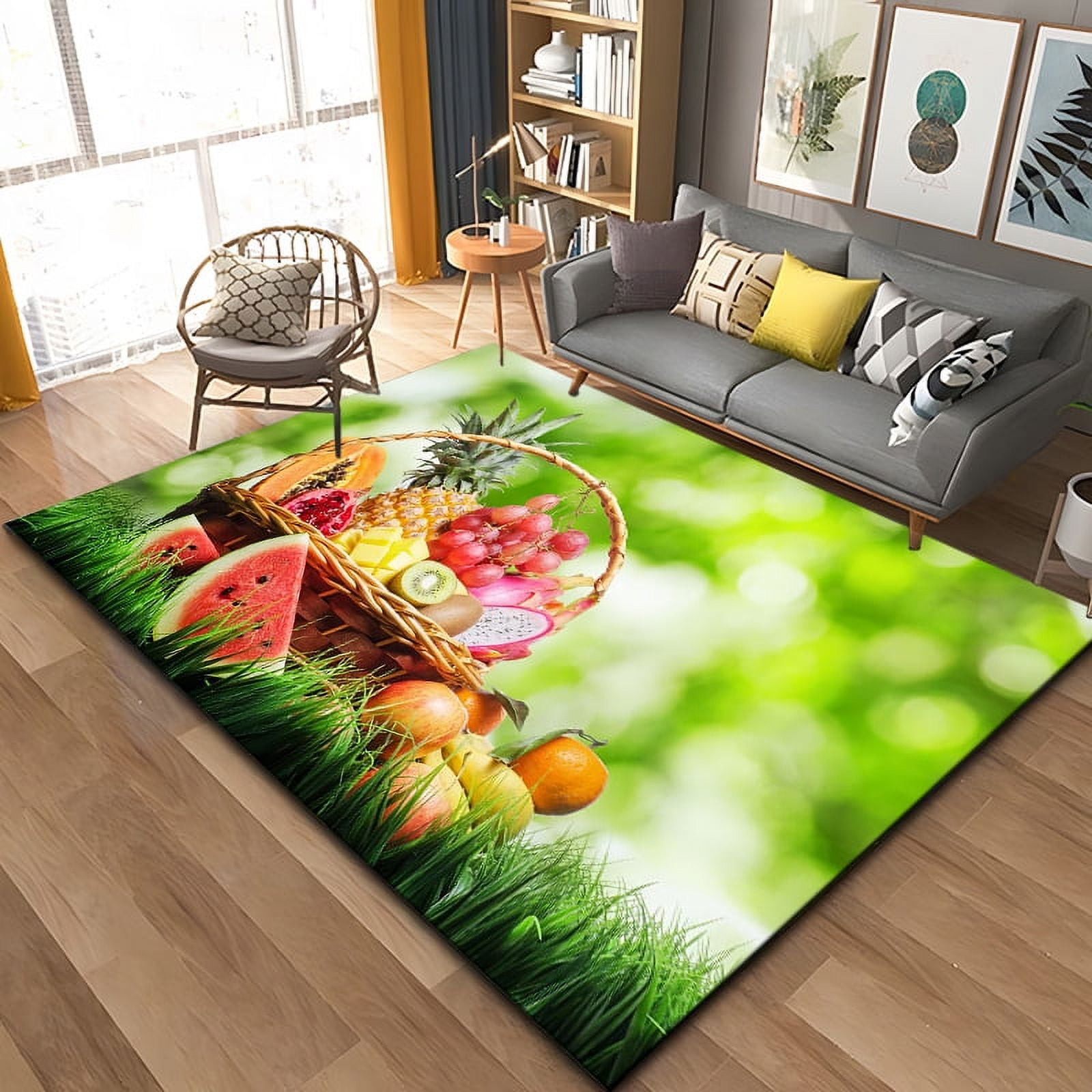 Large Carpet fruit Area Rug Carpet Rug for Living Room Bedroom Sofa ...