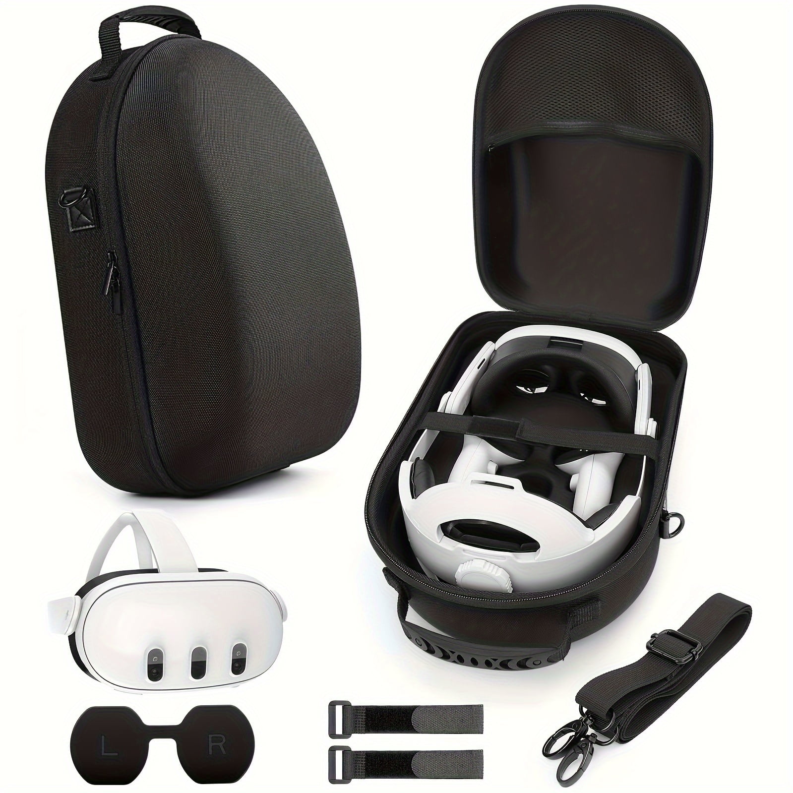 Large Carrying Case for Meta/Oculus Quest 3 Accessories Large Hard ...