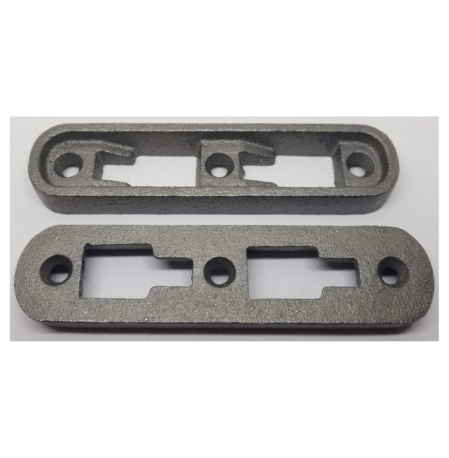 Large Cast Iron Bed Rail Fastener Set (kit) - 4 Frame Post Anchors ...