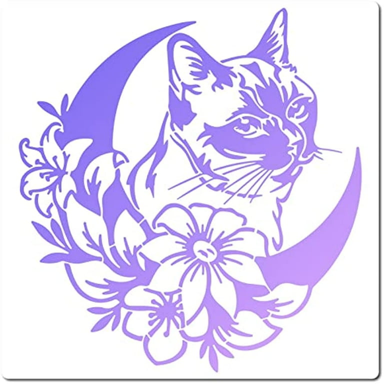 Cat Stencil Designs