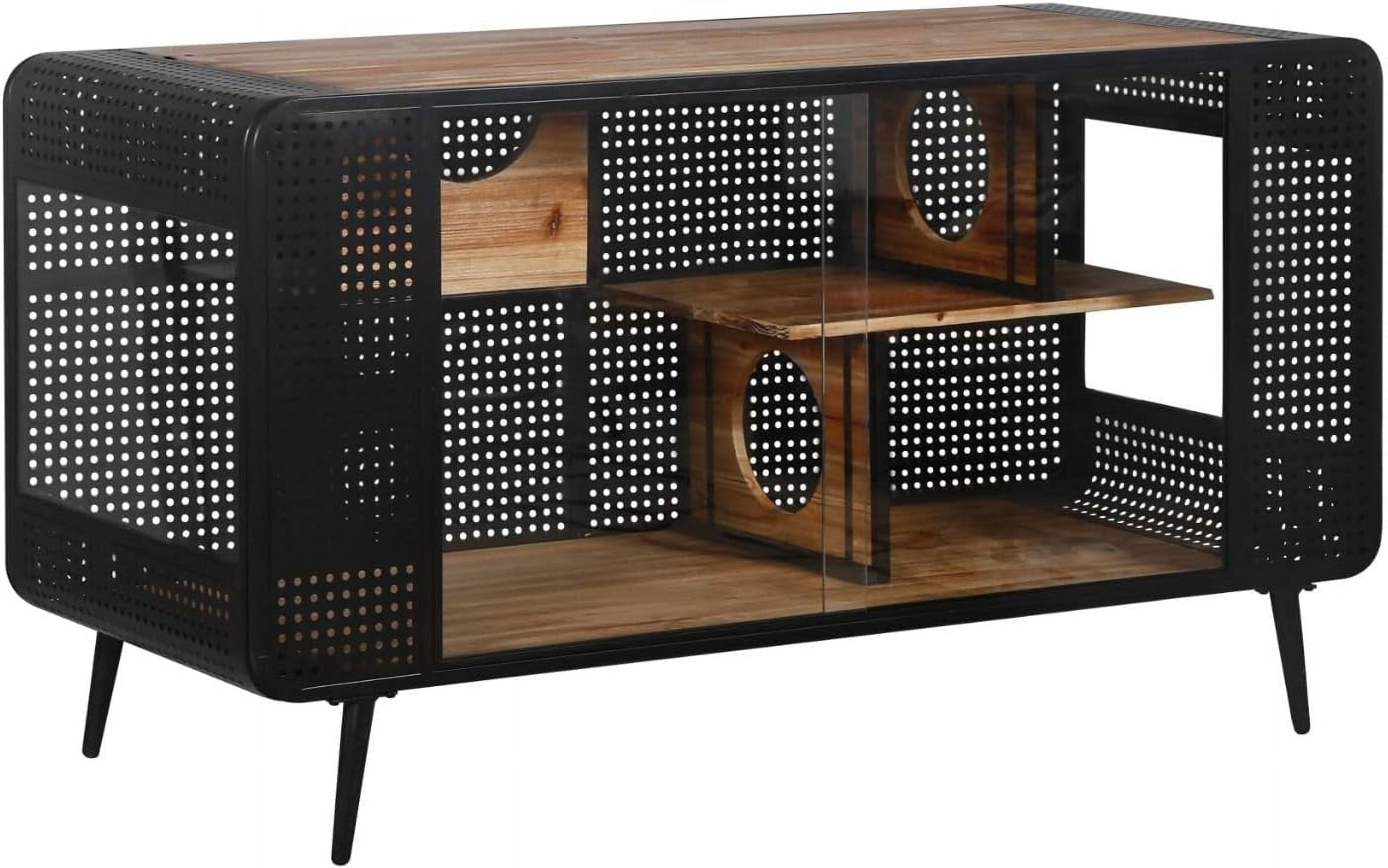 Large Cat House with Tempered Glass Doors, Indoor Cat Enclosure with ...