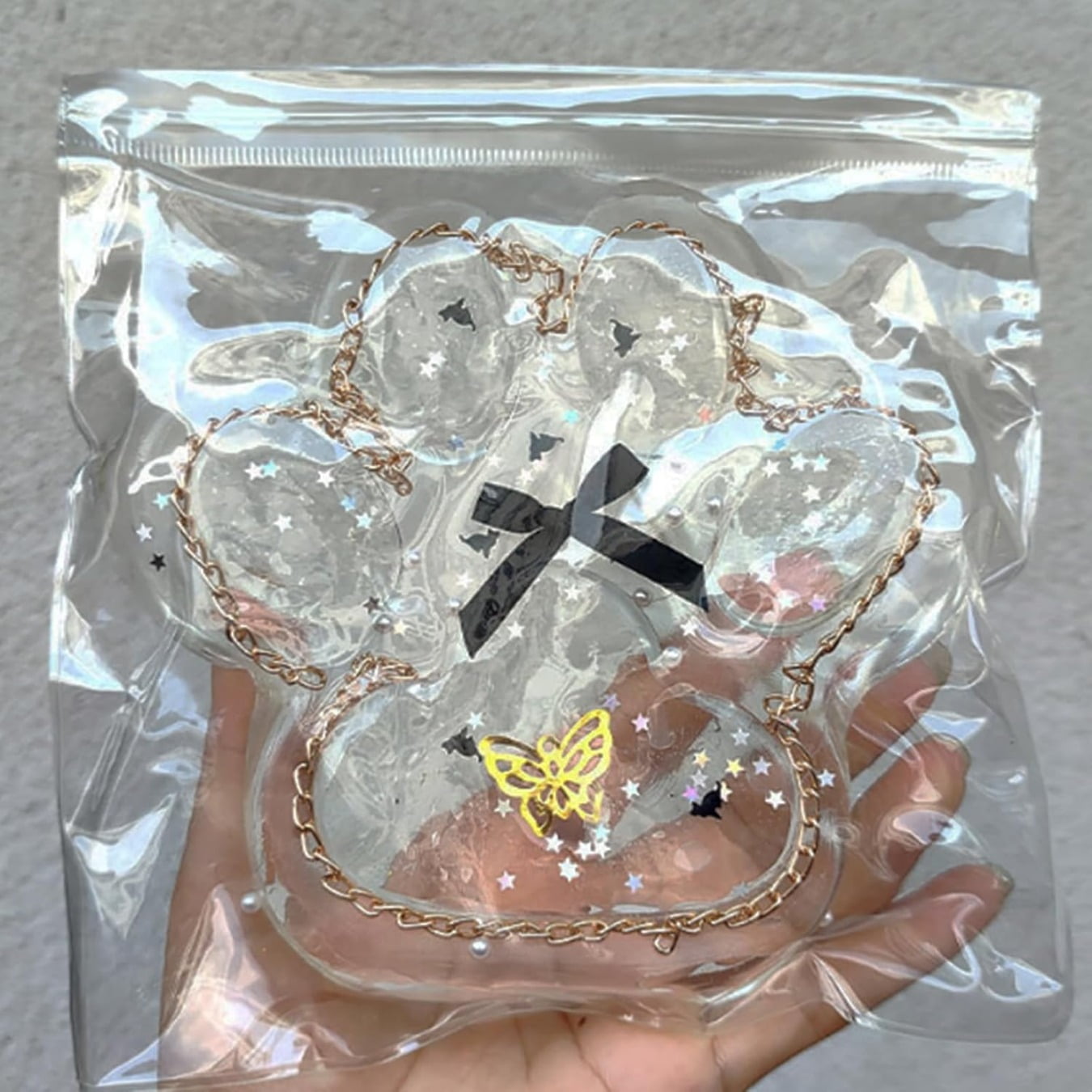 Large Cat Paw Taba Squishy Toy, Clear Cat Paw Squeeze Toys, Kitty ...