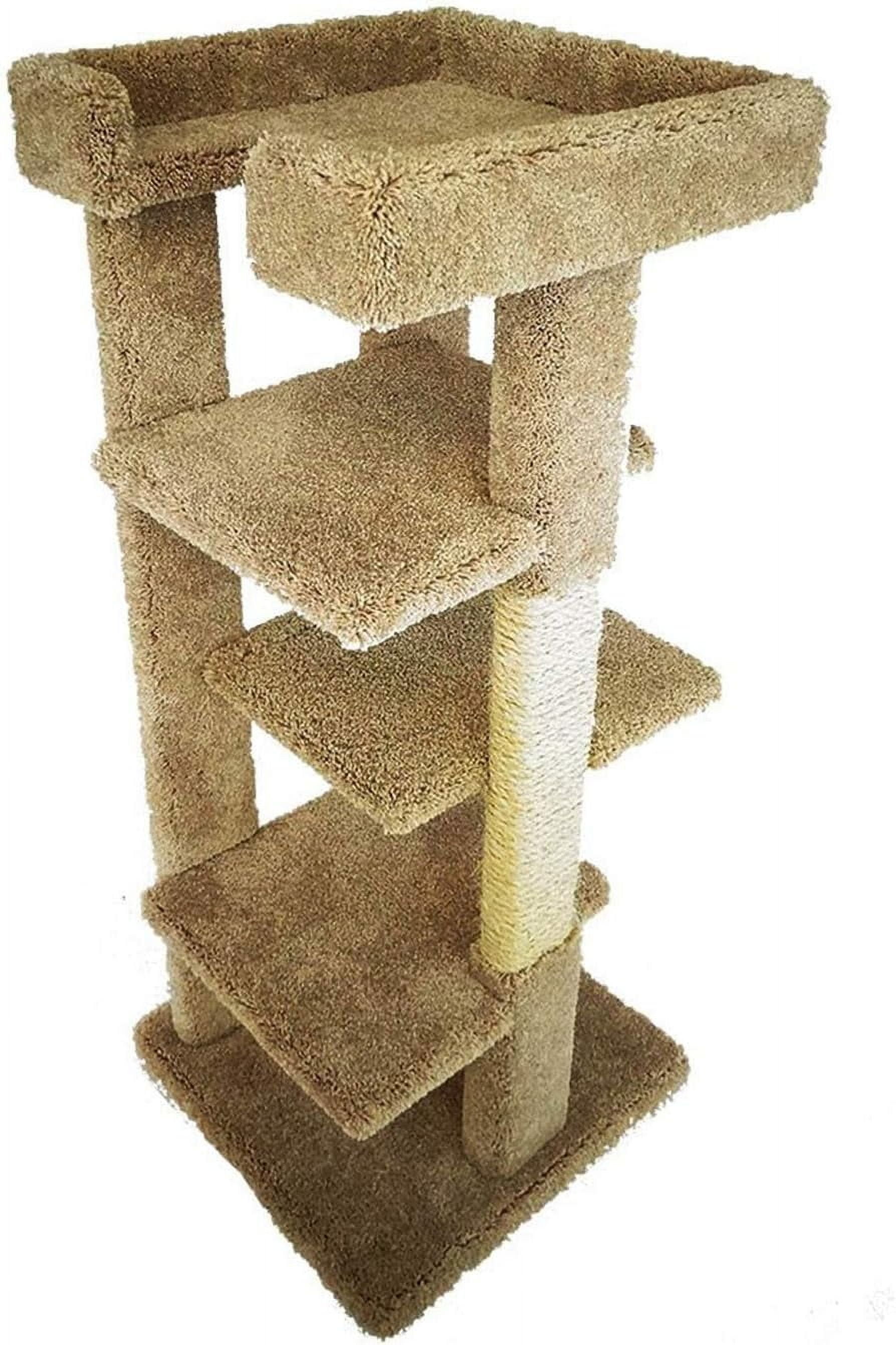Large Cat Tree Tower with Cat Scratching Posts and 4 Cat Perches by New ...