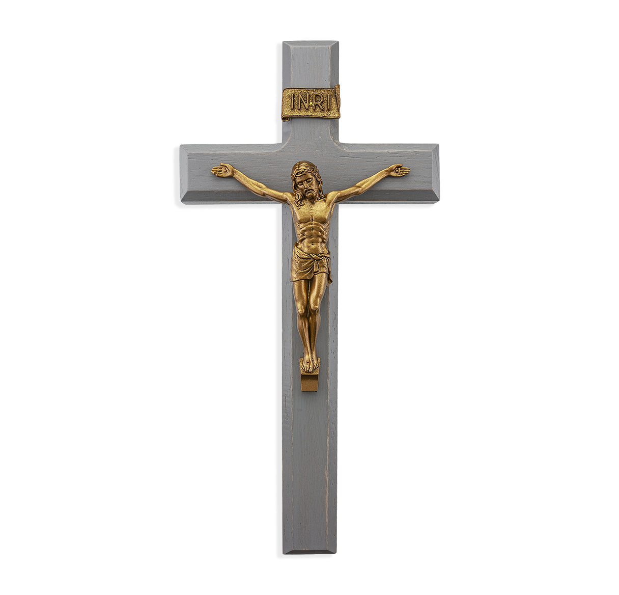 Large Catholic Camtry Gray Wood Wall Crucifix, 11", for Home, Office, Over Door - Walmart.com