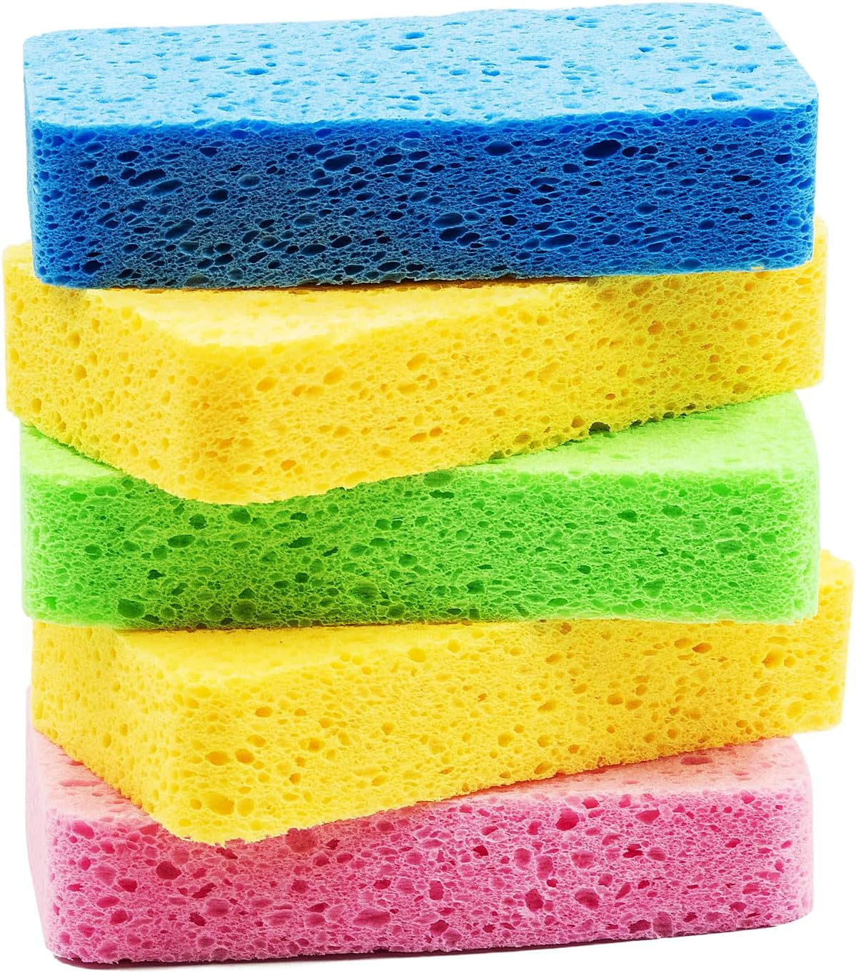 Large Cellulose Sponges, Kitchen Sponges for Dish, Thick Heavy Duty ...