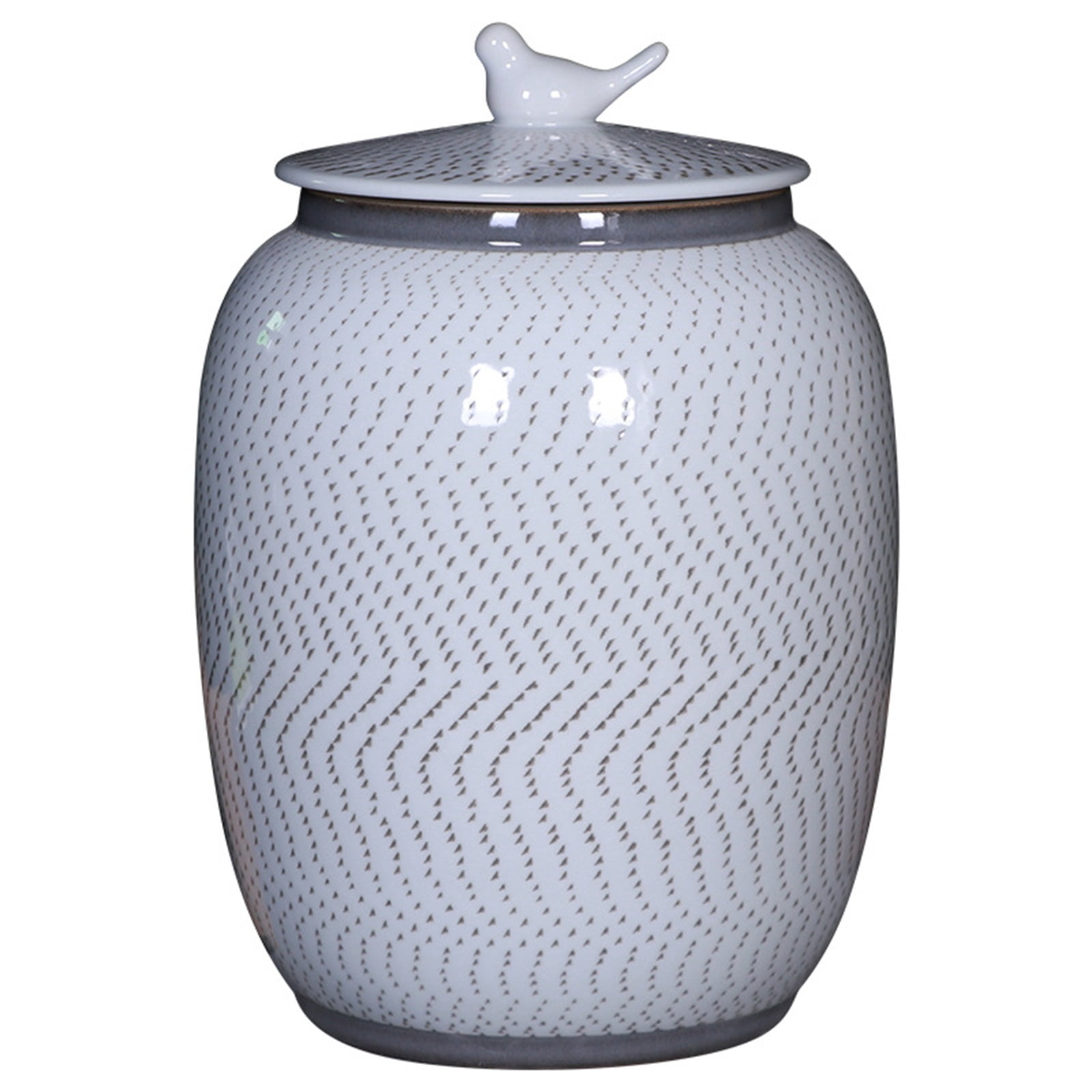 Large Ceramic Jar For Rice Ceramic Rice Bucket Ceramic Rice And Grain ...