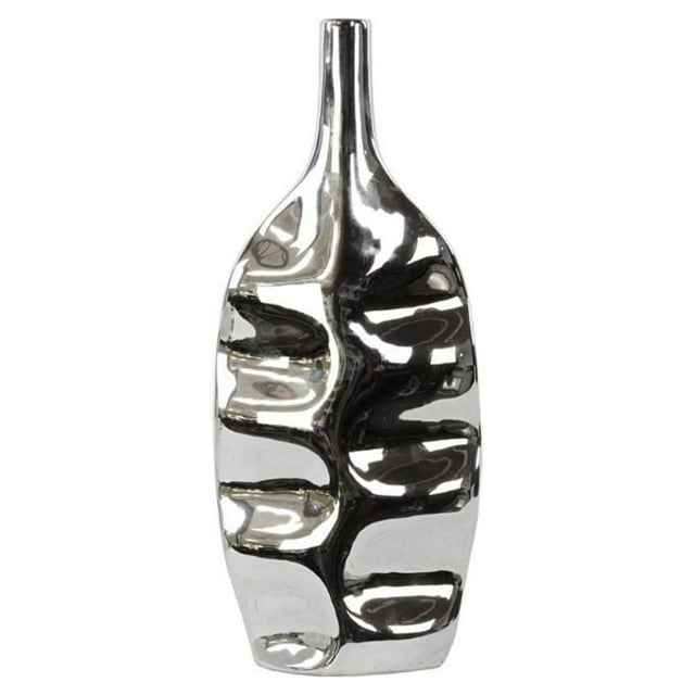 Large Ceramic Vase - Silver - Walmart.com
