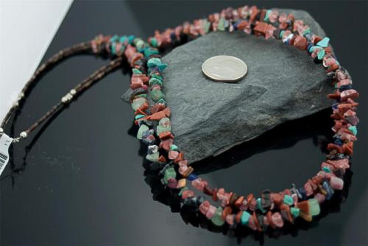 Large Certified Authentic 2 Strand Navajo Native .925 Sterling Silver ...