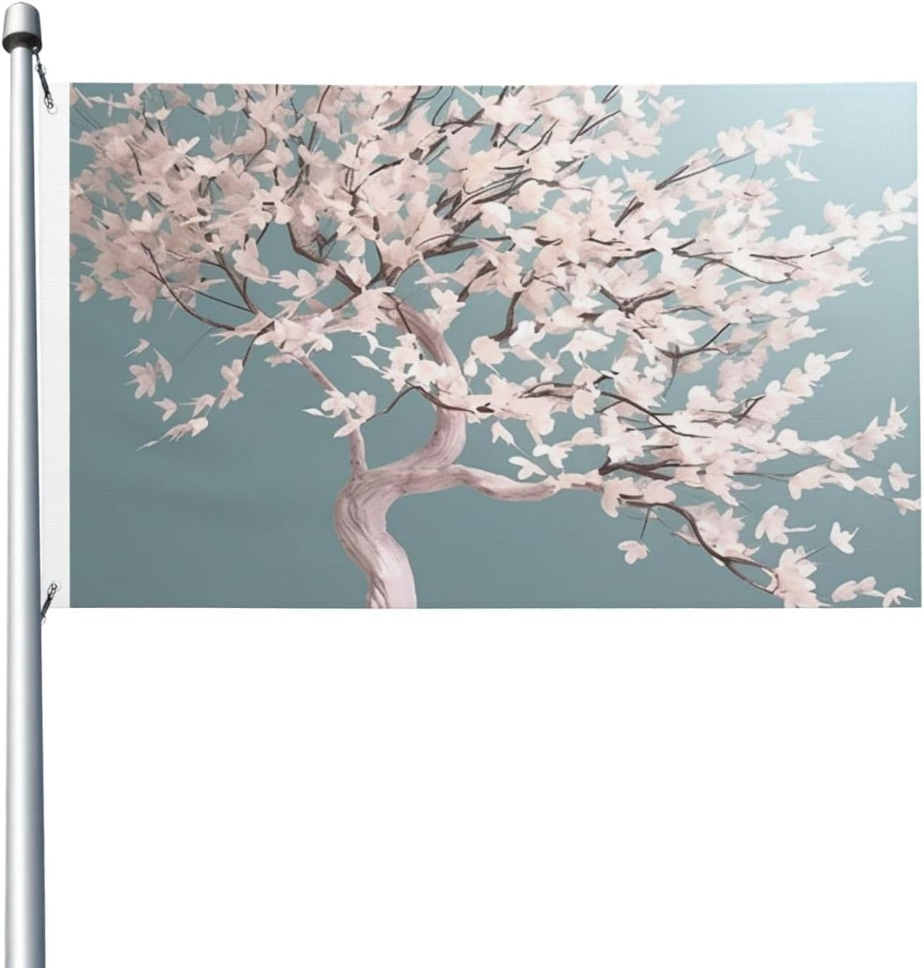 Large Cherry Blossom Tree Garden Flag Welcome Flags for Outside Holiday ...