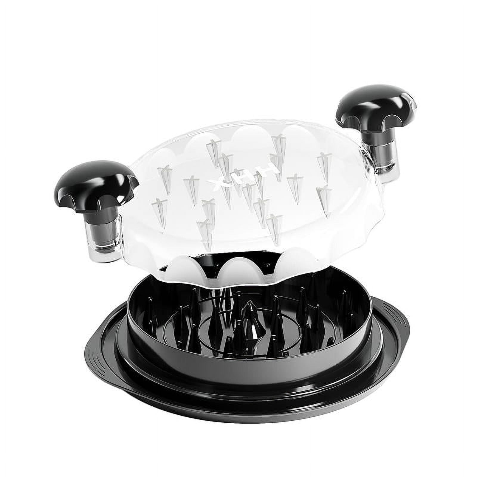 Large Chicken Breast Shredder Tool, Visible Lid Meat Grinder, Anti-Slip ...