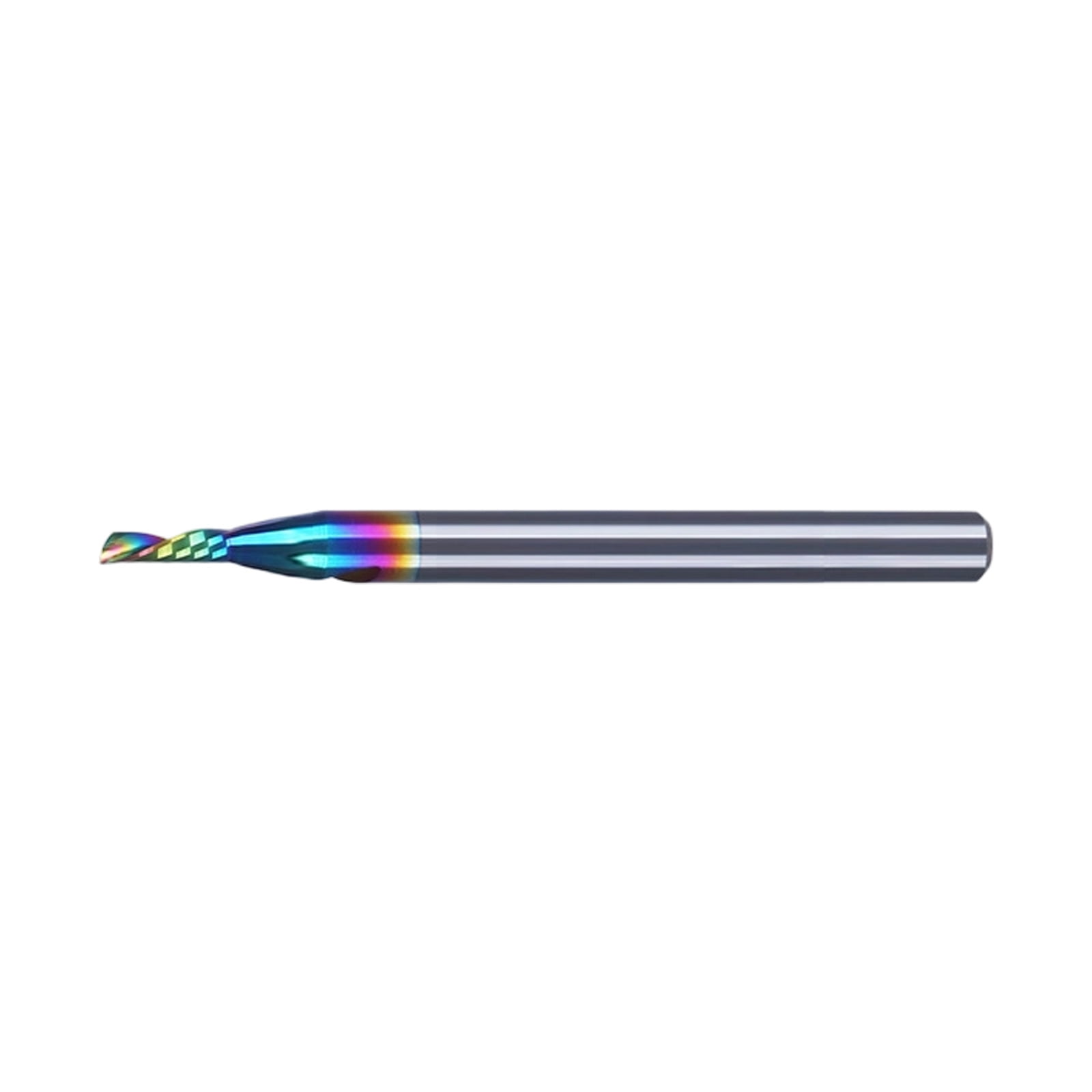 Large Chip Removal Grooving Design Single Flute Helical End Mill ...