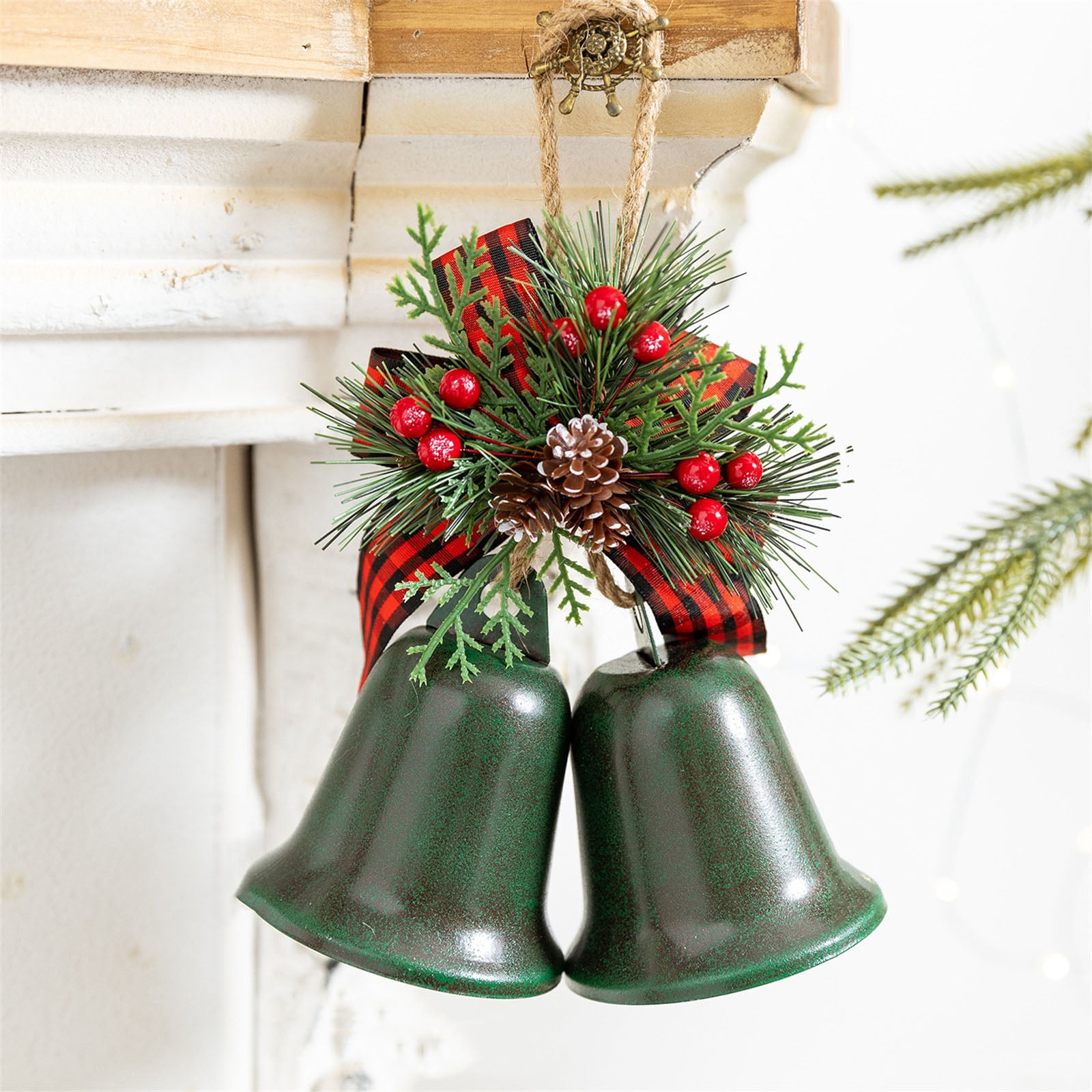 Large Christmas Bells Decoration,Vintage Hanging Decorative Bell for ...