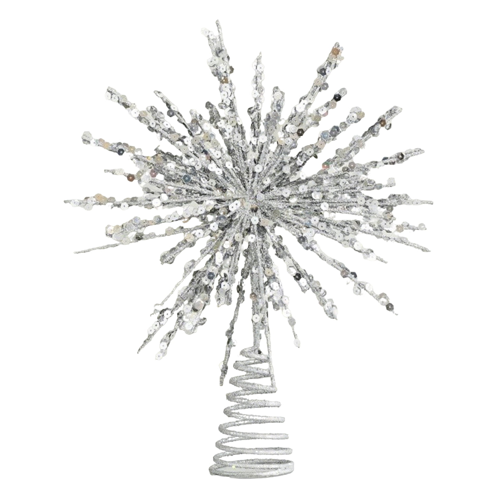 Large Christmas Starburst Tree Topper with 20 LED Lights 12 Inch ...