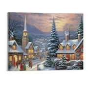 Large Christmas Canvas Art