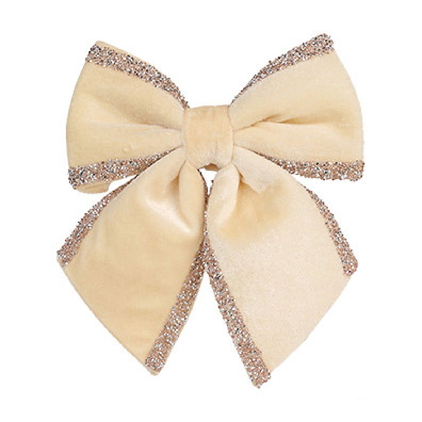 Large Christmas Fabric Bow Decoration - for Christmas Tree, Display ...