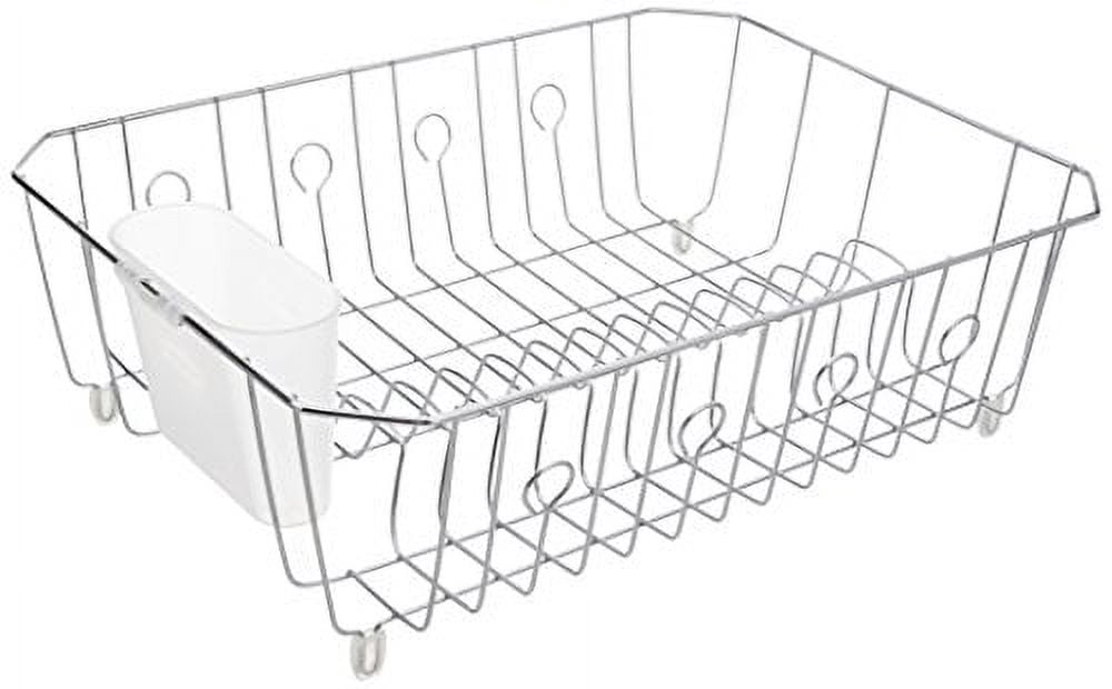 Large Chrome Dish Drainer for Sinks - Walmart.com