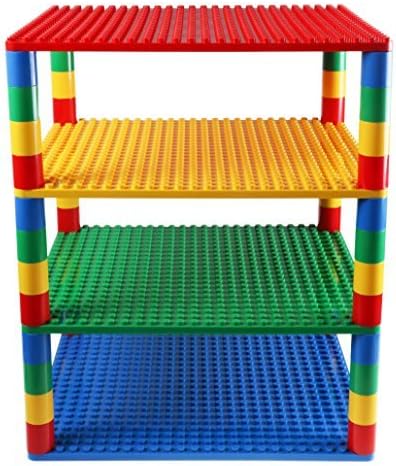 Large Classic Stackable Baseplates, Building Bricks for Towers, Shelves ...