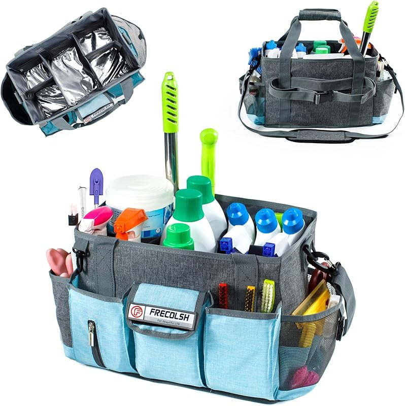 Large Cleaning Caddy for Suppliers Organizer,15'' Professional ...