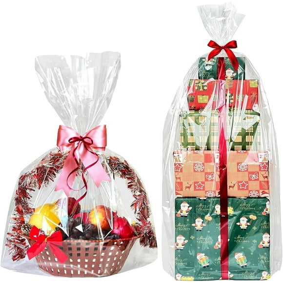 Clear Gift Basket Wrap