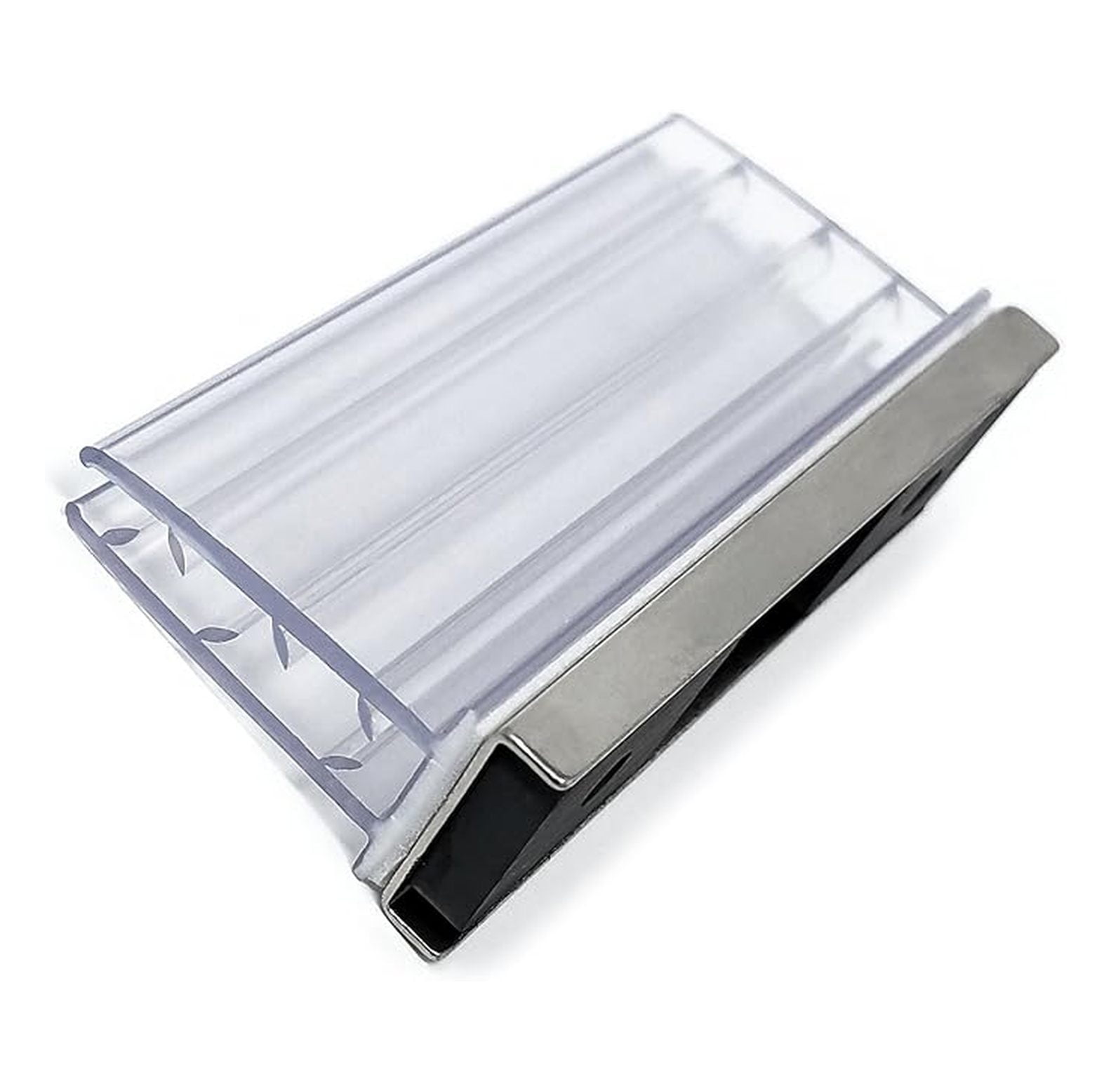 Large Clear Magnetic Card Grip Sign Holder for Gondola, Metal Shelves ...