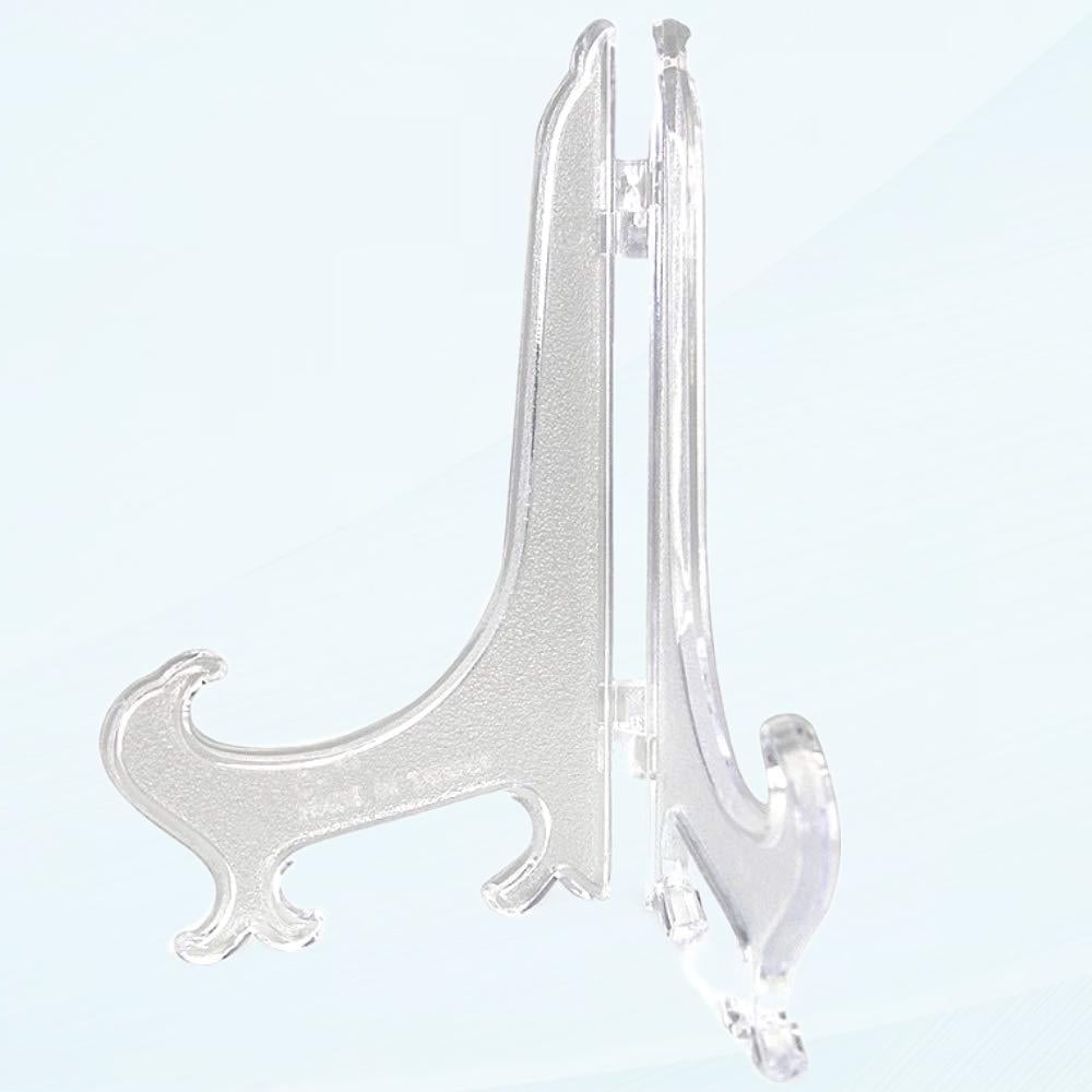 Large Clear Plastic Easel - 9" Tall - Pack of 10 Stands - Display ...