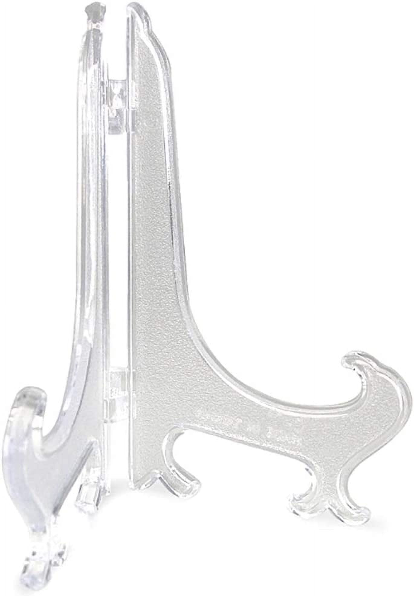 5 Inch Clear Plastic Easels - Pack of 10 - Walmart.com