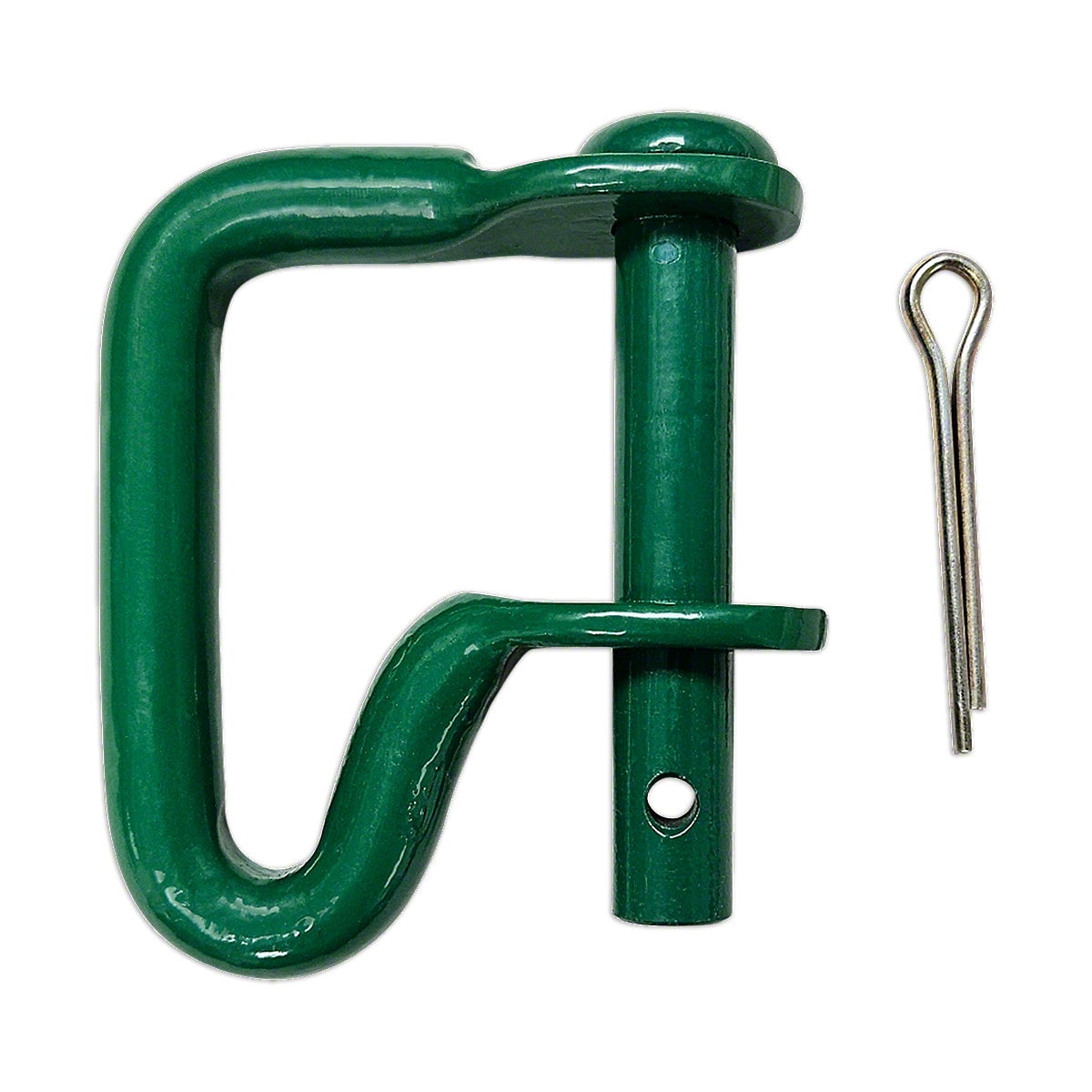Large Clevis w/ Long Drilled Pin & Cotter Pin Fits John Deere Tractor ...