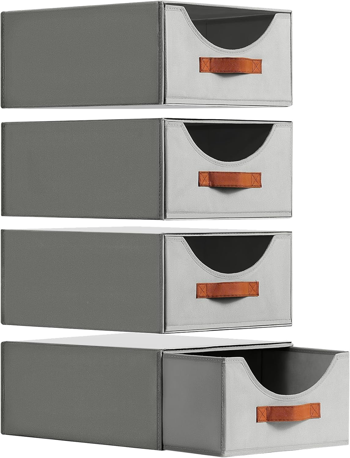Large Closet Organizers - Closet Storage Drawers for Clothes, Fabric ...