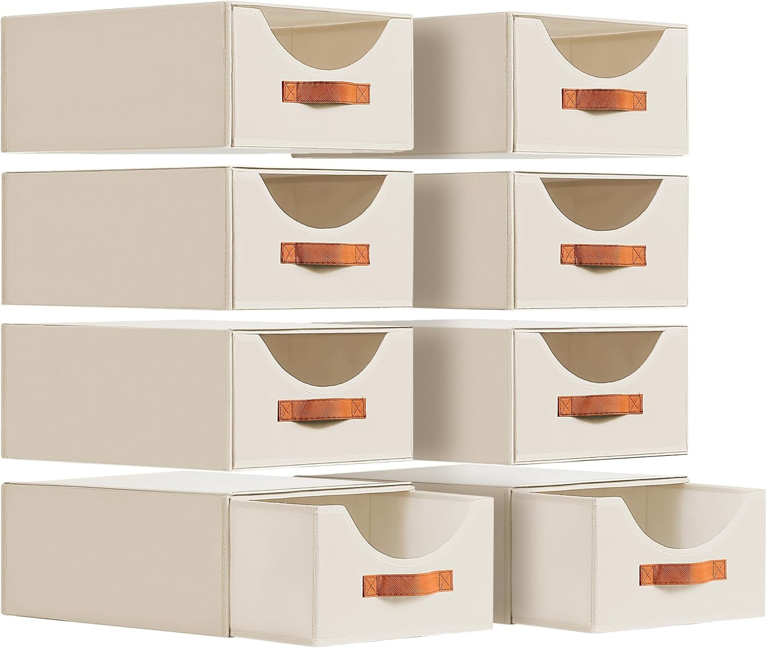Large Closet Organizers and Storage - Stackable Storage Bins with ...