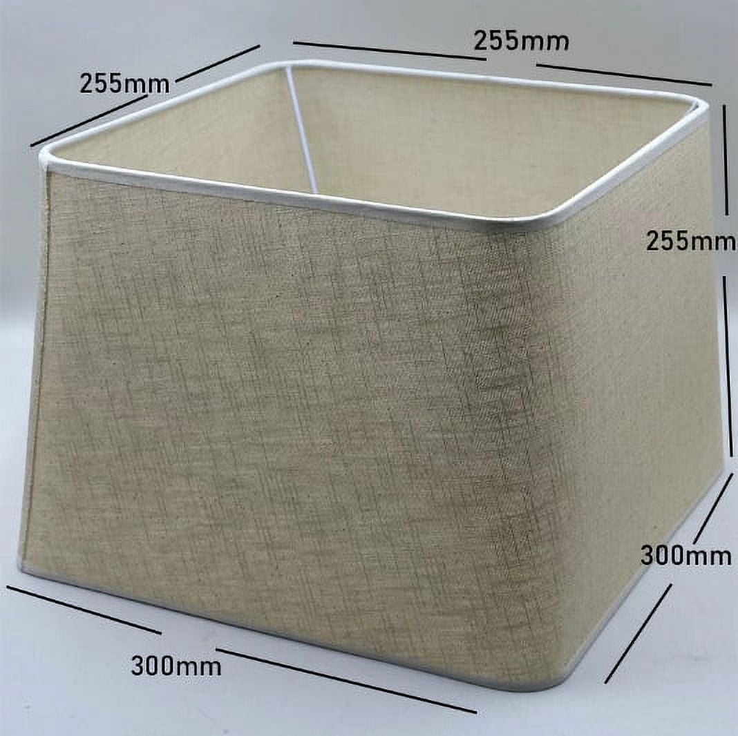 Large Cloth Lampshade Square Table Lampshade Universal Pendant Lamp ...