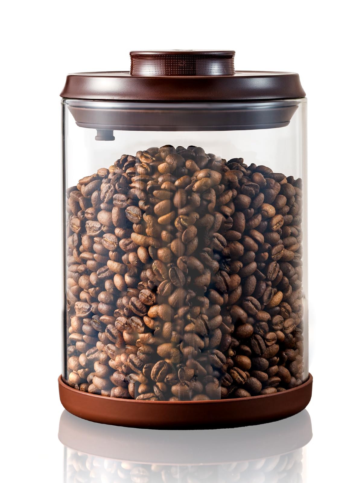 Large Coffee Canister 18 oz, Airtight Food Storage Container with Pop ...