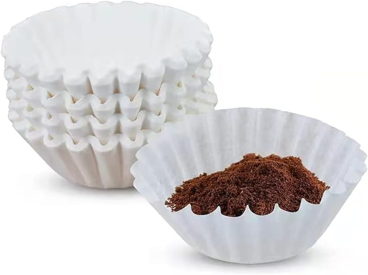 Large Coffee Filters, 12 Cup Premium Disposable Coffee Filters, 9 3/4 ...
