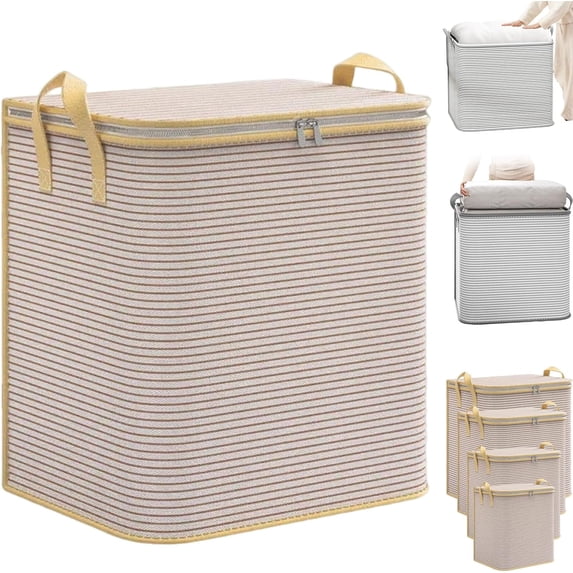 Large Collapsible Storage Bag with Handles – Spacious Capacity, Storage ...