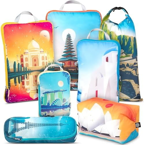 Large Compression Packing Cubes for Travel-Packing Cube Luggage ...