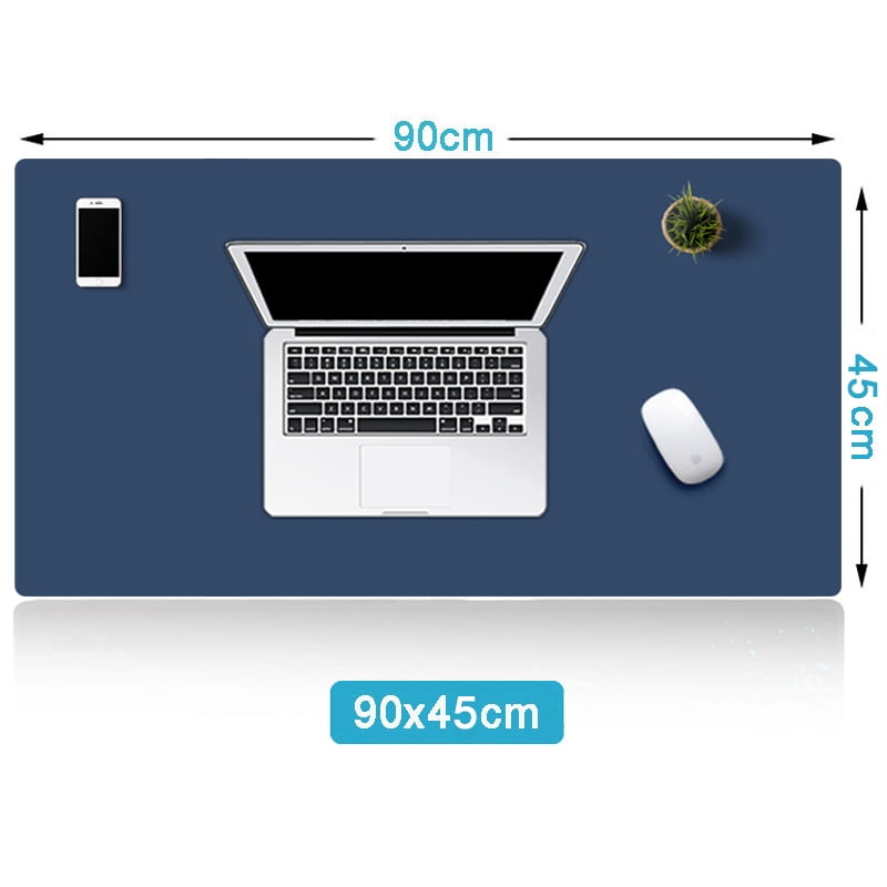 Large Computer Mouse Pad Gaming MousePad Waterproof PU Leather Mouse ...
