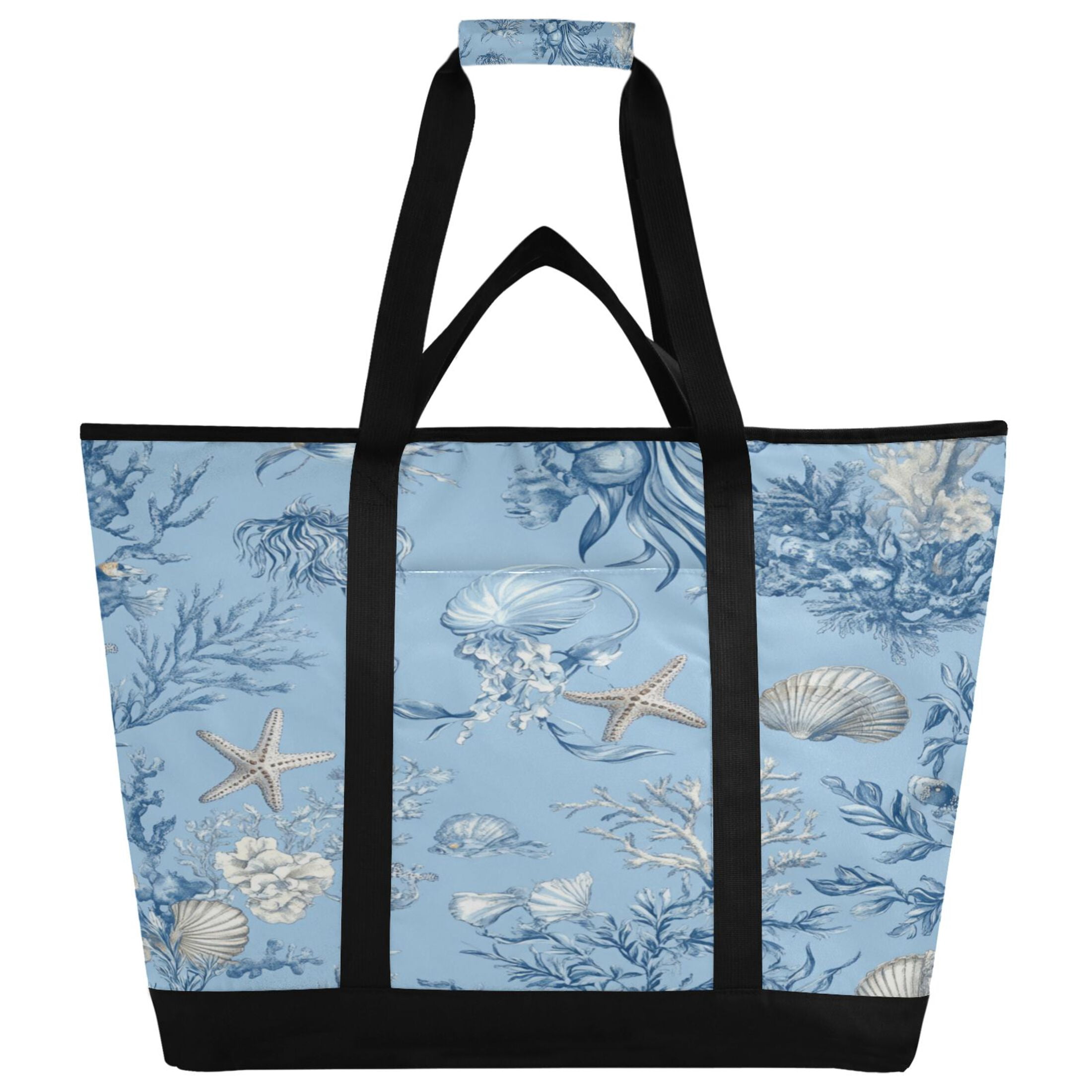 Large Cooler Bag Insulated Tote Bag Leakproof Thermal Lunch Bag for ...