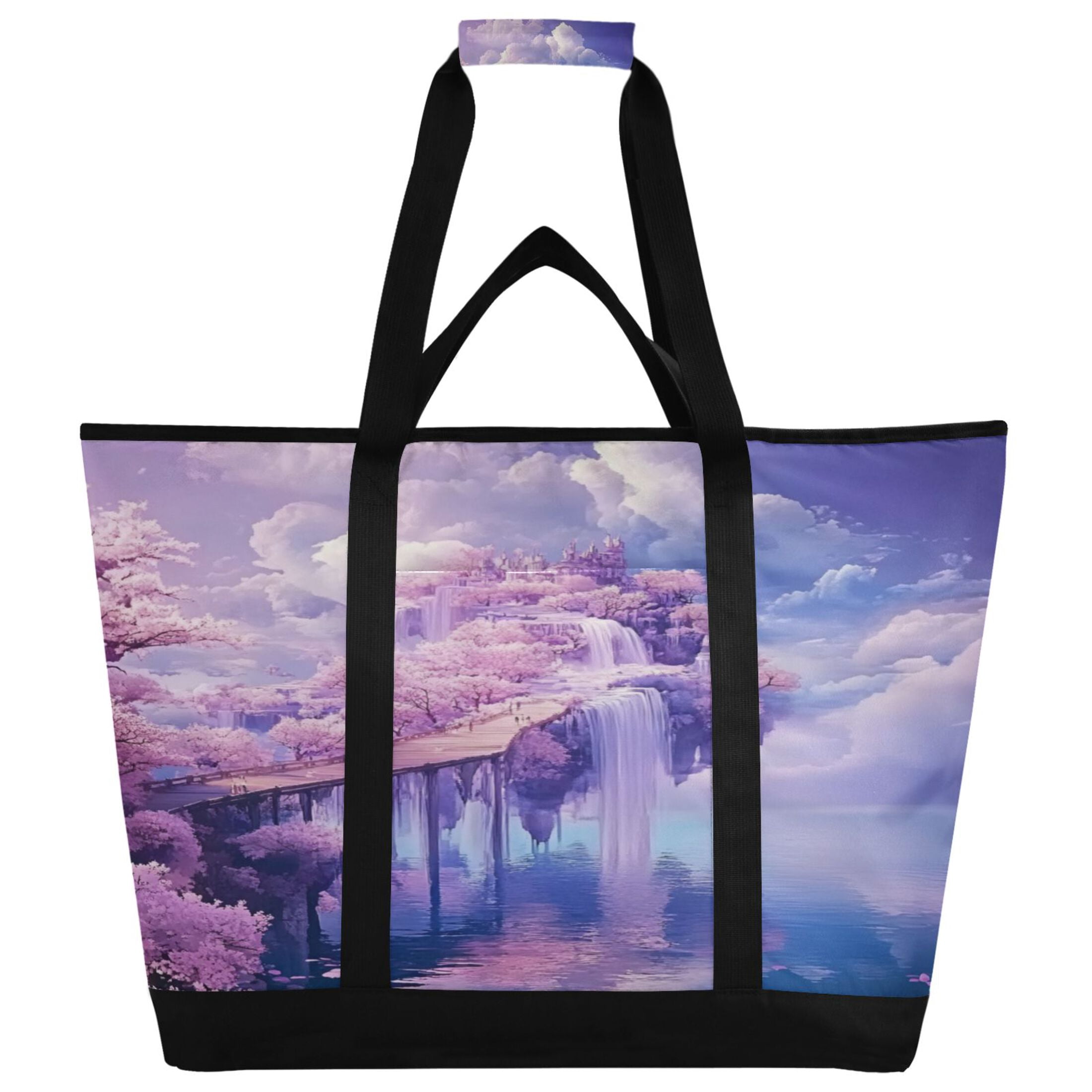 Large Cooler Bag Insulated Tote Bag Leakproof Thermal Lunch Bag for ...
