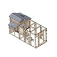 Large Coop Run (Large Chicken Coop, Stand and Stairs Sold Separately ...