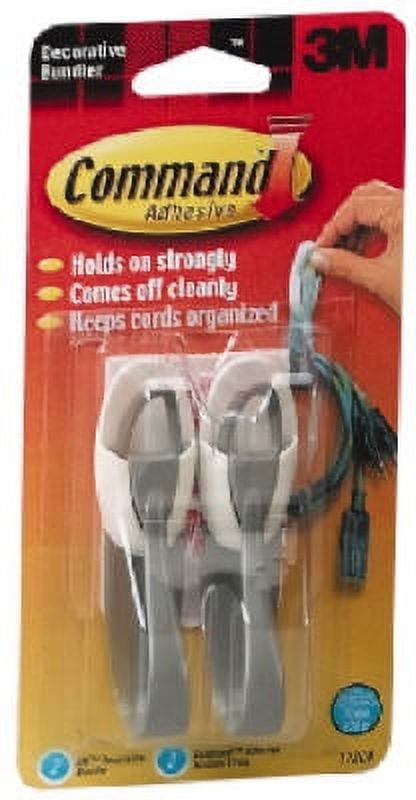 Large Cord Clip Cable Bundler With Adhesive Strips, Each - Walmart.com