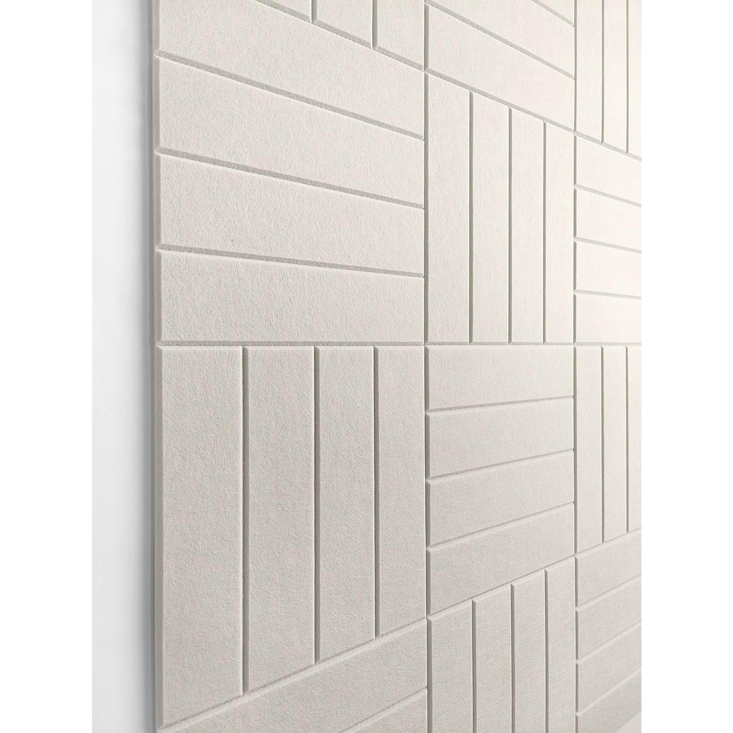 Large Cork Board Alternative - 12-Pack Felt Wall Tiles with Safe ...