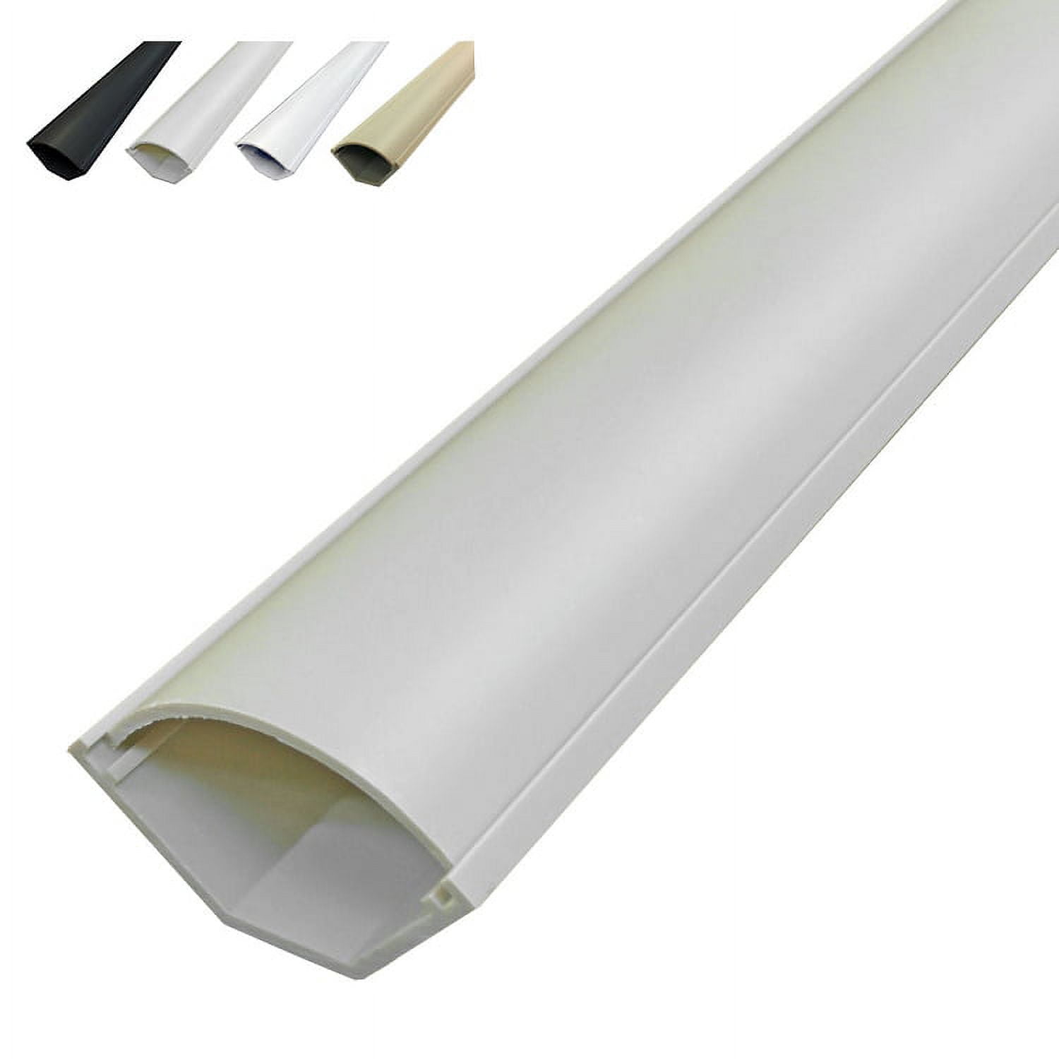 Large - Corner Duct Cable Raceway - 5 Feet - Beige - Walmart.com