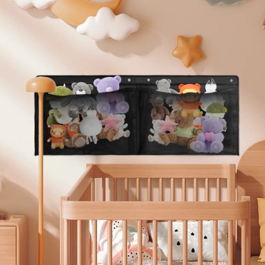 LUCKDEER Large Wall Hanging Stuffed Animal Storage Holder for Kids ...